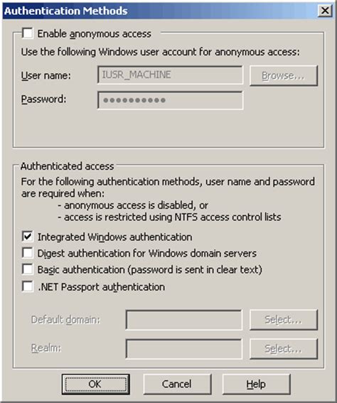 ASP NET WebDAV Server Authentication