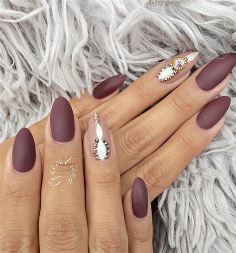 50 Rhinestone Nail Art Ideas ༺♥༻ Maya Rani ༺♥༻