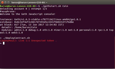 Solved Running A Shell Script In After A Contract Is Deployed In A