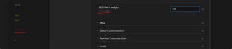 Not Able To Edit Bodybolditalicized Settings · Issue 131 · Mgmeyers