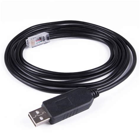 Usb To Rj11 Rj12 Rs232 Serial Converter Cable For Keyence Plc Communic Ecanizos