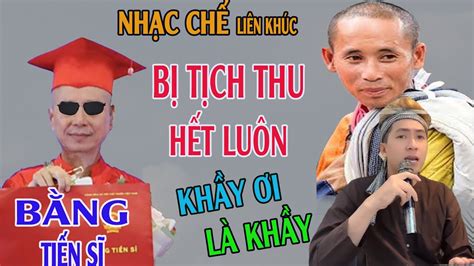 Lk NhẠc ChẾ BỊ TỊch Thu BẰng TiẾn SĨ Do NÓi ThẦy Minh TuỆ LÀ ThẰng Ba