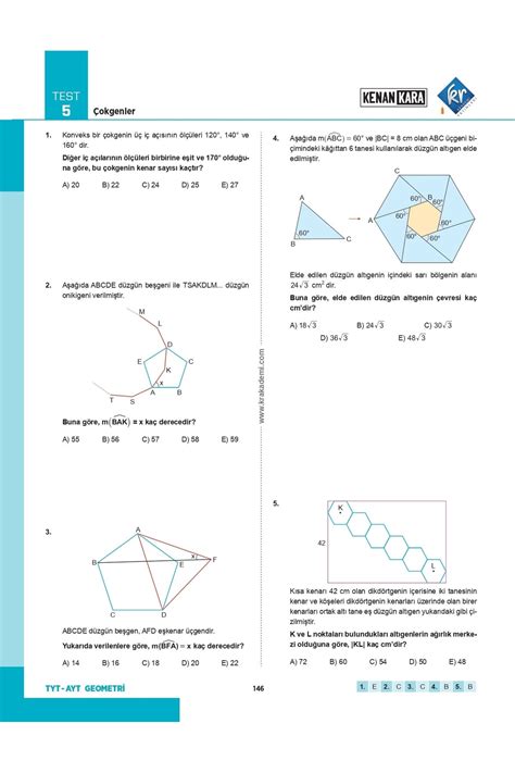 KR Akademi Yayınları Kenan Kara Ile Tyt ayt Geometri Soru Bankası Fiyatı Yorumları