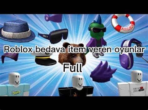Roblox Bedava Item Veren Oyunlar Part Youtube