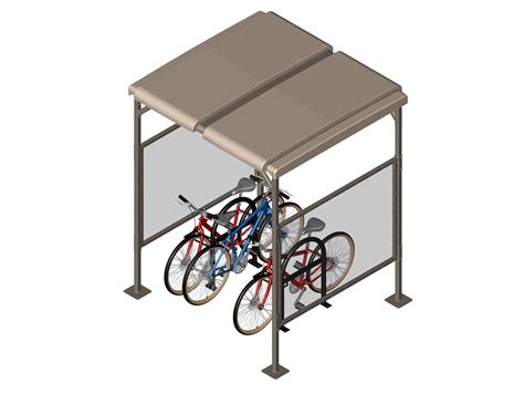 Cycleport Bike Shelter Modular Multi Bike Covered Cyclesafe
