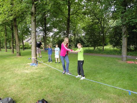 Slackline Balanceer Koord 4 Stuks