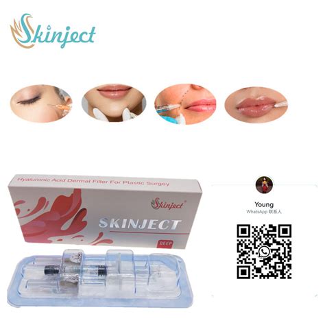Injectable Skinject Deep Ha Dermal 2ml Lips Fillers Cheek Chin