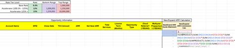 Excel Formula To Calculate Commissions With Tiered Rate Structure