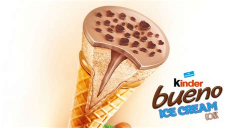 Vem aí o gelado de Kinder Bueno