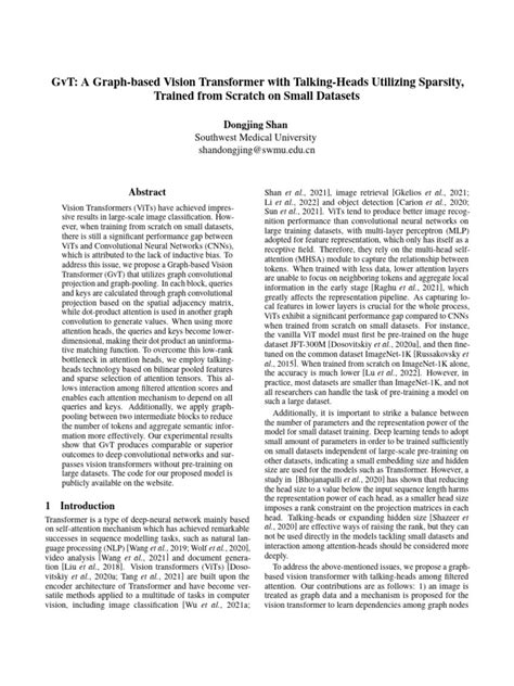 2024gvtshanchenarxiv Pdf Matrix Mathematics Applied Mathematics