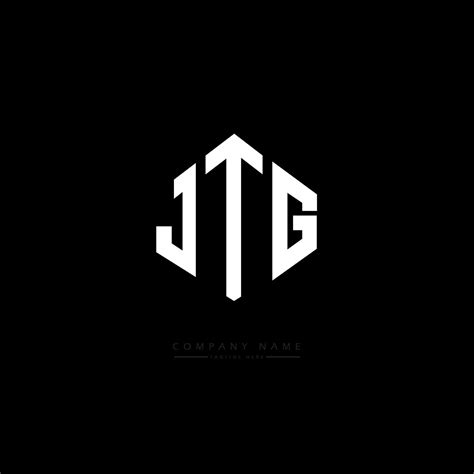 Jtg Letter Logo Design With Polygon Shape Jtg Polygon And Cube Shape