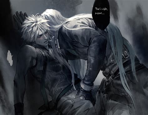 Rule 34 Blush Closed Eyes Clothed Cloud Strife Cum English Text Final