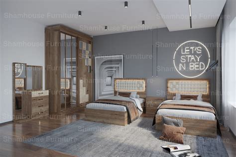 غرف نوم شبابي Sham House Furniture شام هاوس للأثاث