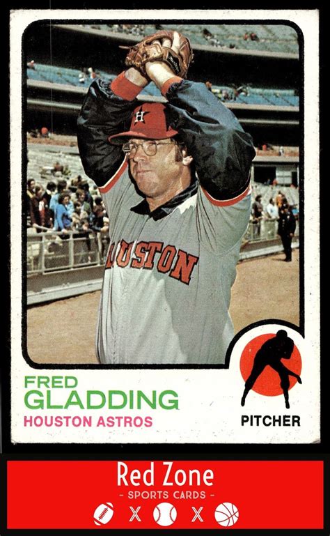 1973 Topps 17 Fred Gladding Ex Ebay