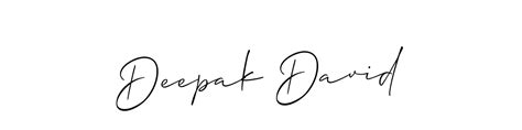 72 Deepak David Name Signature Style Ideas Great Esignature