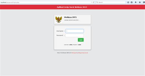 Free Aplikasi Arsip Surat PHP Template GRATIS Cari Aja Blog