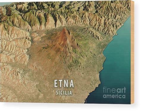 Mount Etna Map