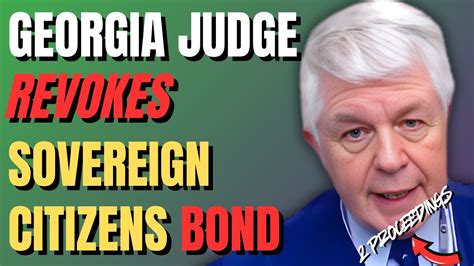 Judge Destroys Sovereign Citizen Arguments During Bond Hearing Youtube