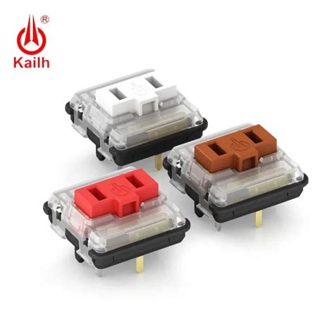 【prime Deal】 Kailh Choc Low Profile Switch 1350 Chocolate Keyboard Switch Clicky Tactile Linear