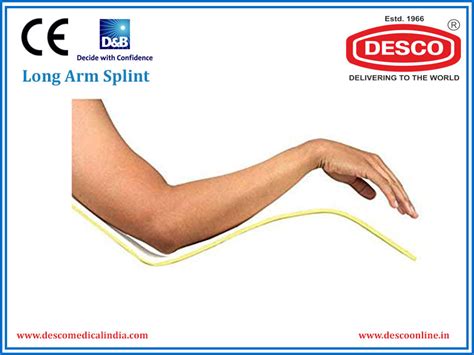 Long Arm Splint Manufacturer Exporter And Supplier Desco