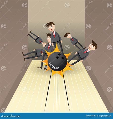Cartoon Bowling Ball With A Caption Balloon 29905543