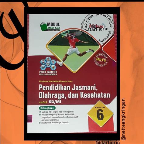 LKS PJOK Penjas Kelas 6 Semester 1 2 SD MI K13 Rev 2018 Fokus HOTS