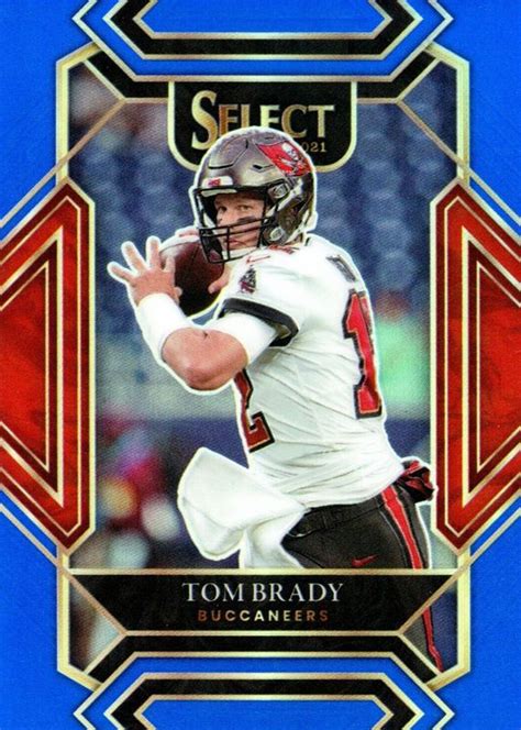Tom Brady 2021 Select 201 Club Level Blue 99 Price Guide Sports
