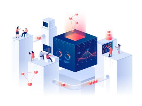 Data Analytics Isometric Design Website Design Inspiration Isometric