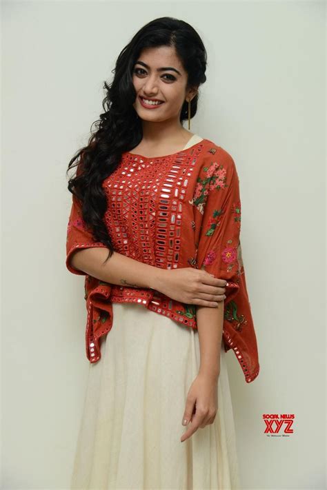 Actress Rashmika Mandanna Stills From Chalo Movie Teaser Launch Artofit