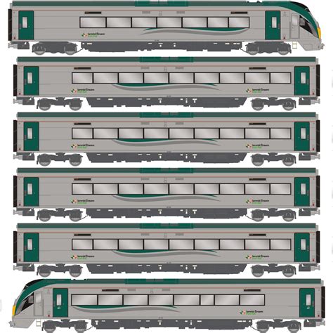 Ie 22000 Class Icr 6 Car In Post 2013 Ir Livery Dcc Sound Fitted