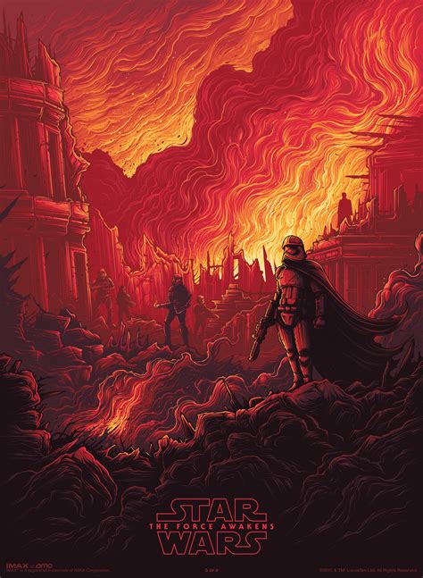 New Star Wars The Force Awakens Imax Posters Feature Poe Dameron And
