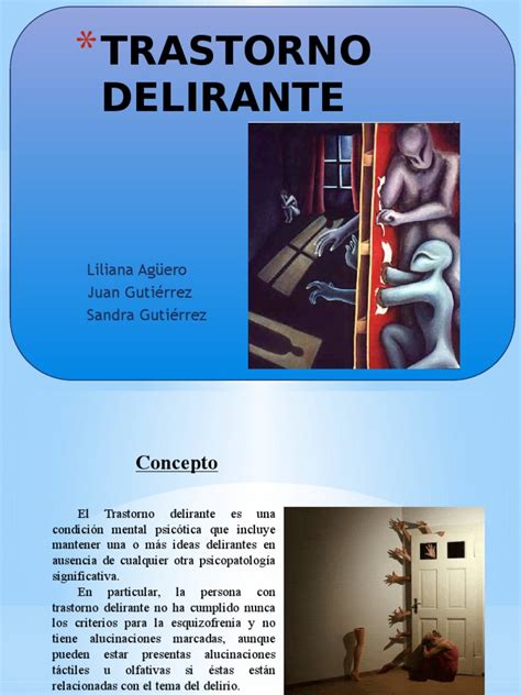 Trastorno Delirante Engaño Esquizofrenia Prueba Gratuita De 30