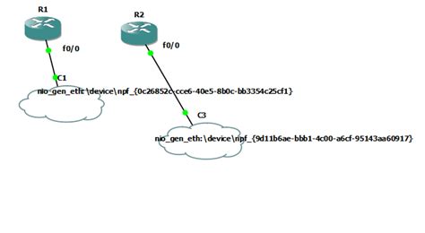 Networking GNS Setup Connected To Real Network Ping Failure Server Fault