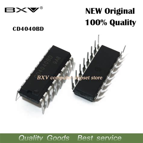 10pcs Cd4040be Dip16 Cd4040 Dip 4040be Dip 16 New Original Ic