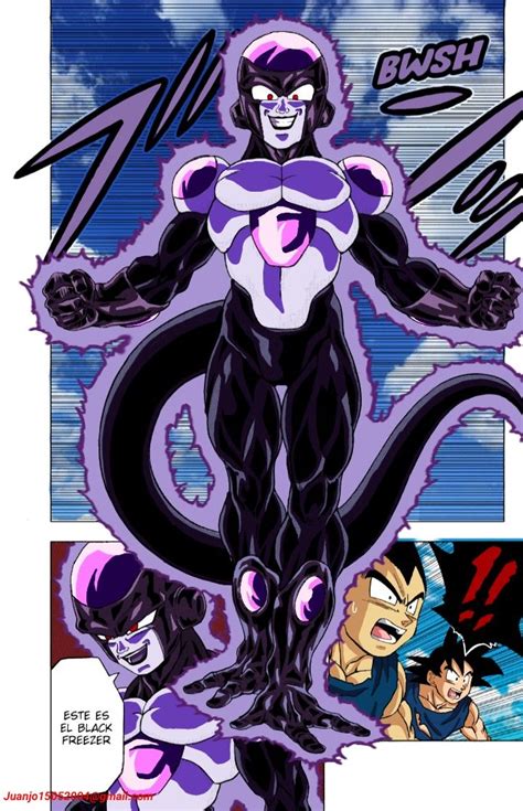 Black Freezer Full Color Anime De Dragones Ilustración De Dragón