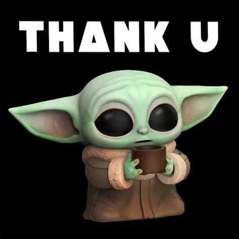 Baby Yoda Star Wars Pacote De Sticker Stickers Cloud