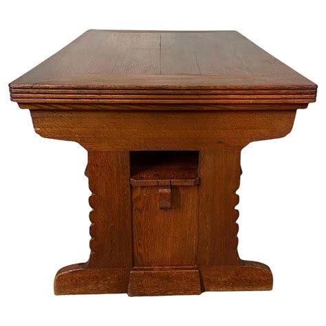 Amsterdam School Dining Table By H Pander For Sale At 1stdibs