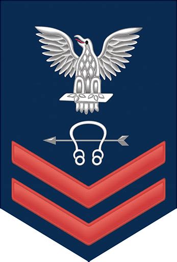 Navy Red E 5 Sonar Technician St Decal Sticker
