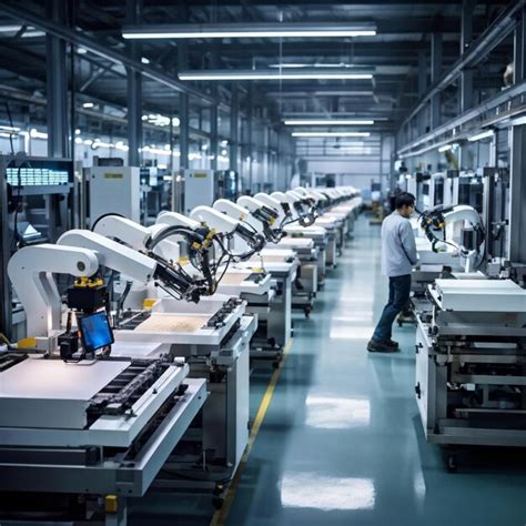 Ai Driven Automation In Modern Manufacturing Systems Premium Ai Generated Image