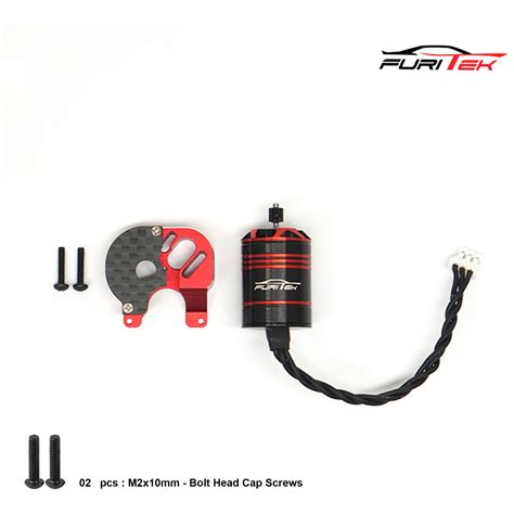 Furitek Cedar Inrunner Brushless Motor With 11t Steel Pinion And Cnc M