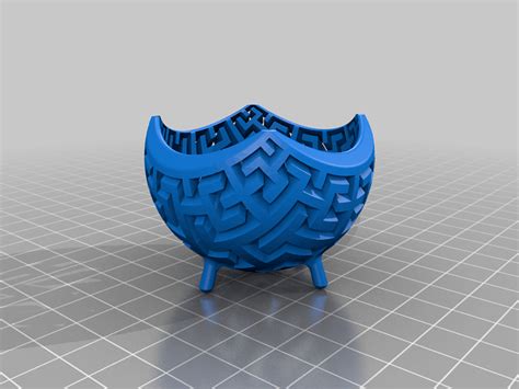 Stereographic Projection Of Hilbert Curve Free 3d Model On