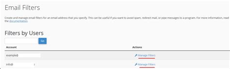 How To Create Email Filters In CPanel Web Hosting KB