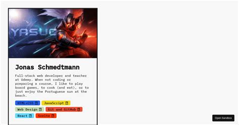 First React Challenge Codesandbox