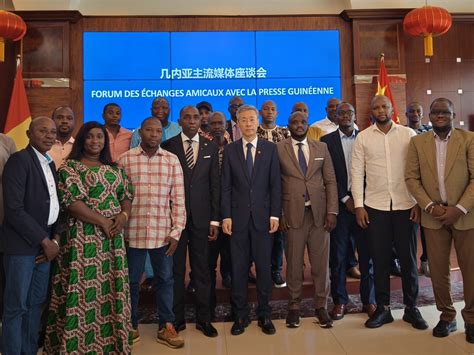 驻几内亚使馆举办媒体座谈会