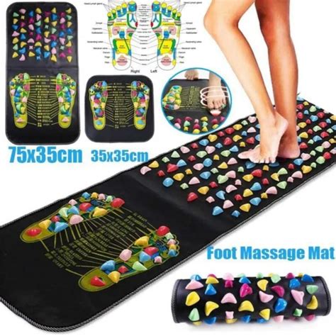 Leg Relaxation Reflexology Walk Foot Massager Massage Pad Walk Stone