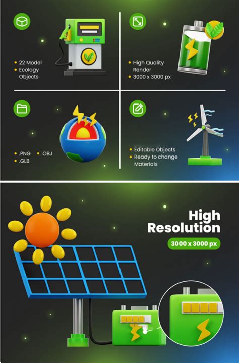 Blender D Icons