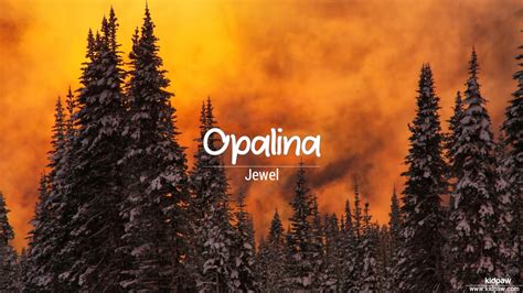 Opalina 3d Name Wallpaper For Mobile Write ोपालिना Name On Photo Online