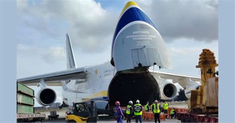 El Avión Ucraniano De Carga Más Grande Del Mundo Aterrizó En La Región