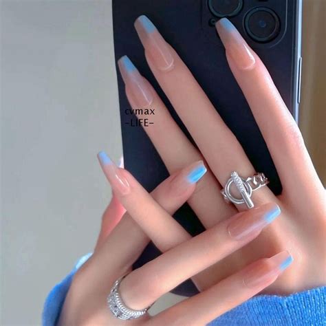 Cymx เล็บปลอม แต่งกลิตเตอร์ แบบเต็มรูปแบบ สําหรับตกแต่งเล็บ จํานวน 24