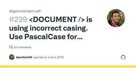 Is Using Incorrect Casing Use Pascalcase For React Components Or